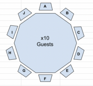 Table Plan Template Download - Wedding DIY